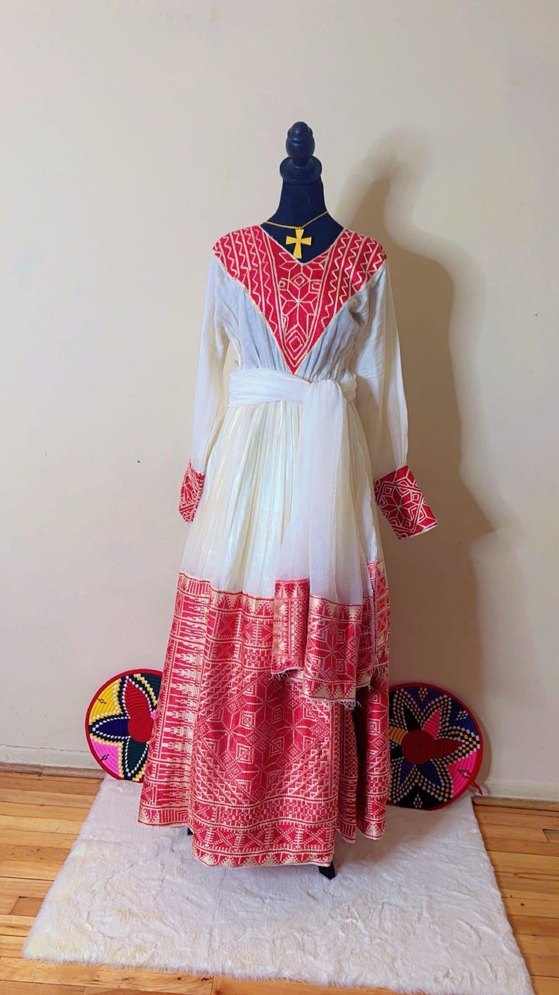 Ethiopian and Eritrean Traditional Dress/ Habesha Kamis - Etsy