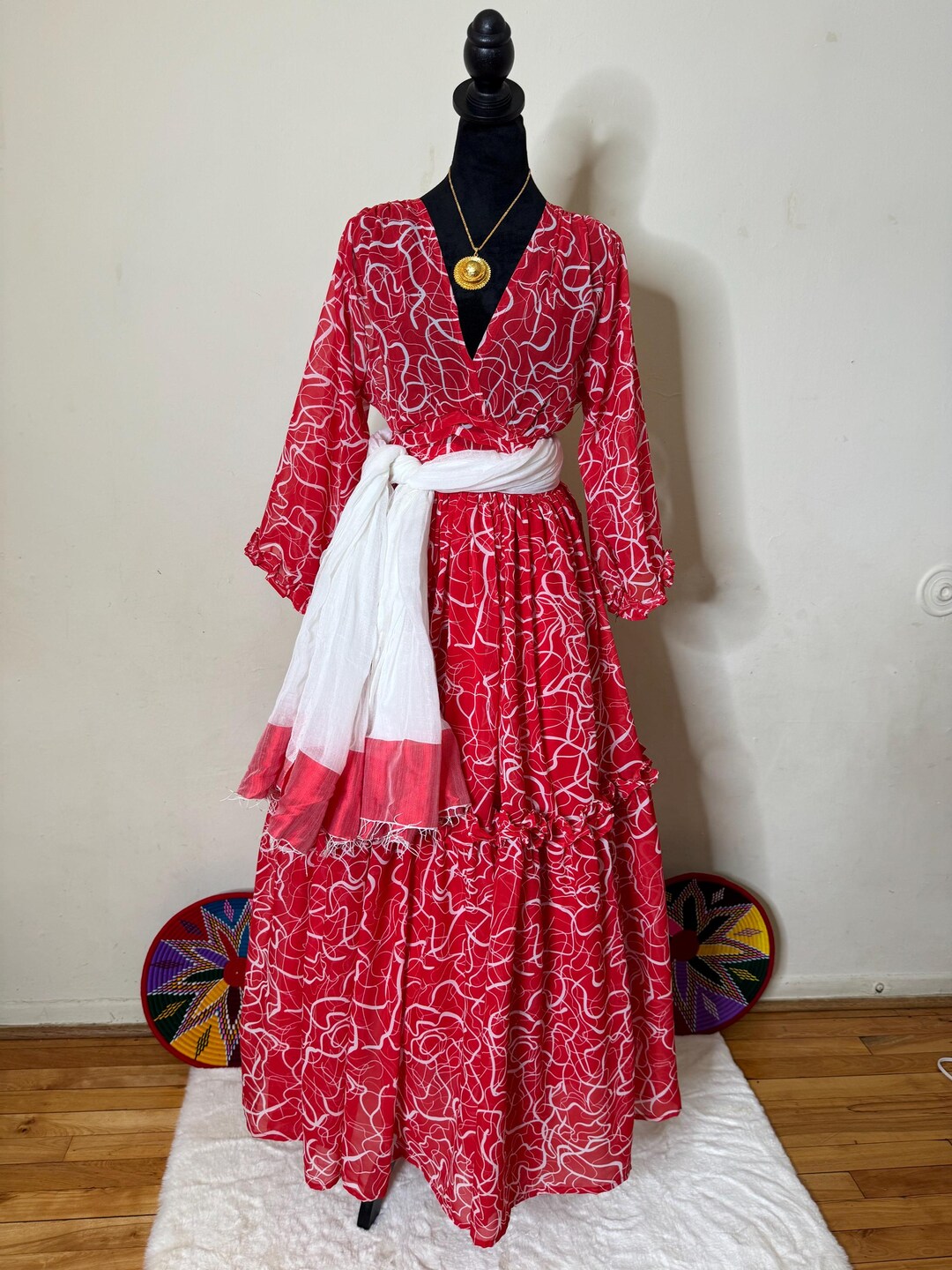 Ethiopian and Eritrean Traditional Dress Shifon - Etsy