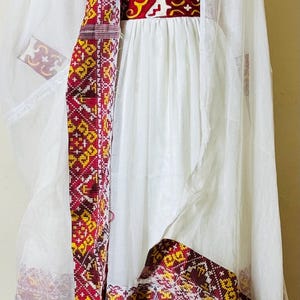 Ethiopian and Eritrean Traditional Dress (habesha Kemis - Etsy
