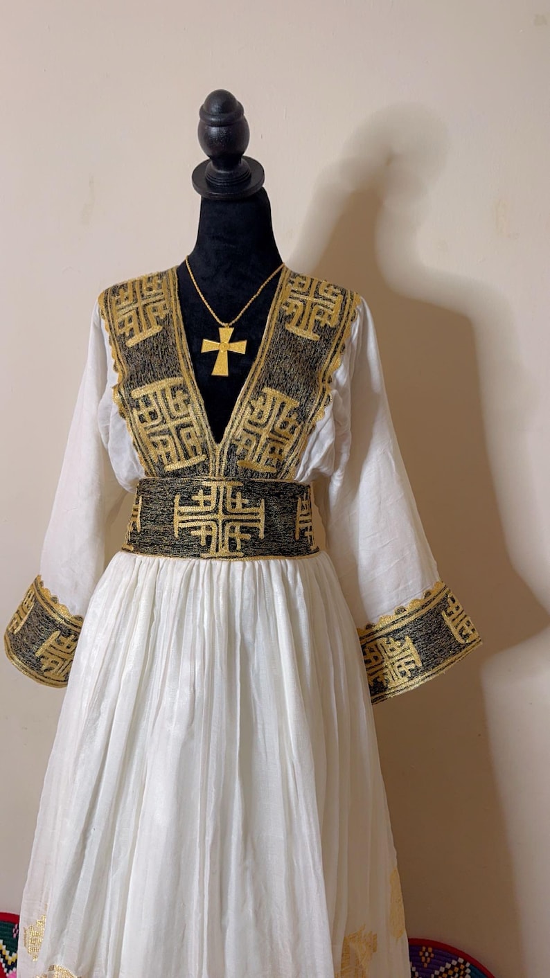 Ethiopian and Eritrean Traditional Dress (habesha Kemis - Etsy