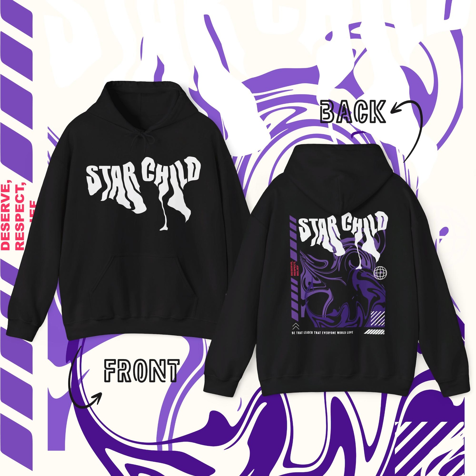 Star Child Y2K Street Style Hoodie Japanese Streetwear Jacket Y2k ...