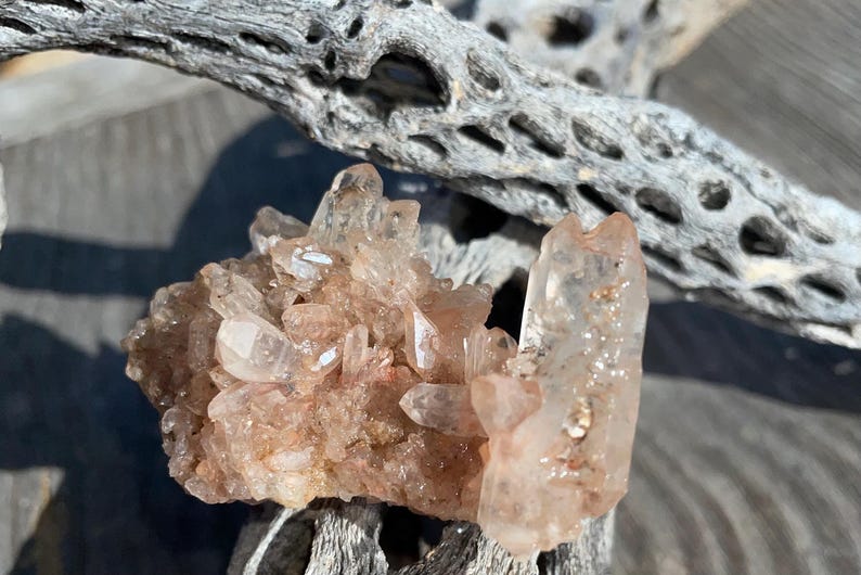 Himalayan Pink Quartz Clusters - Etsy