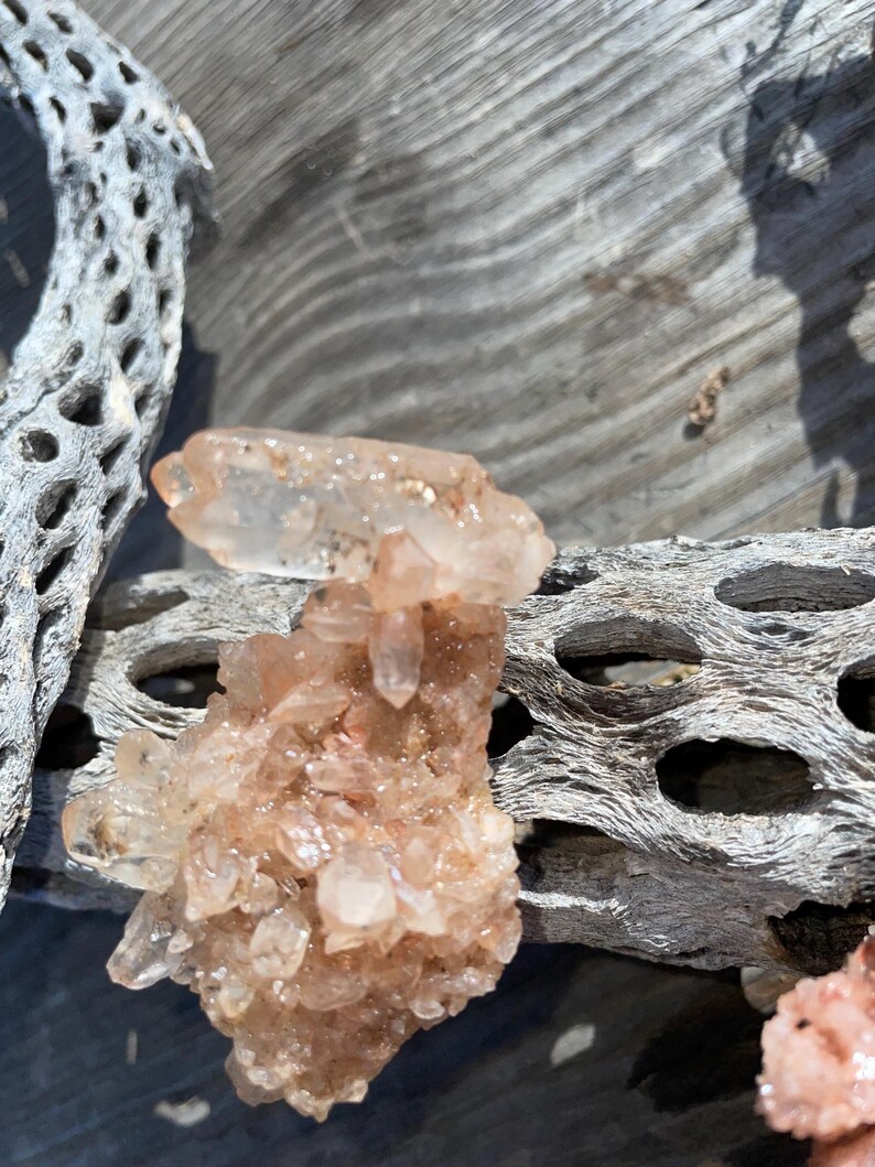 Himalayan Pink Quartz Clusters - Etsy