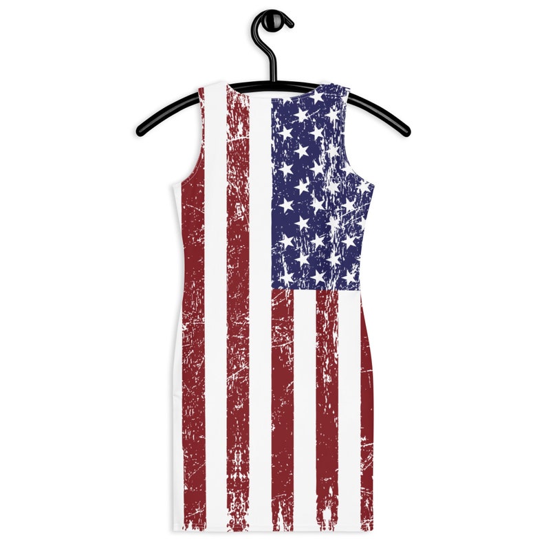 USA Flag Dress - Etsy