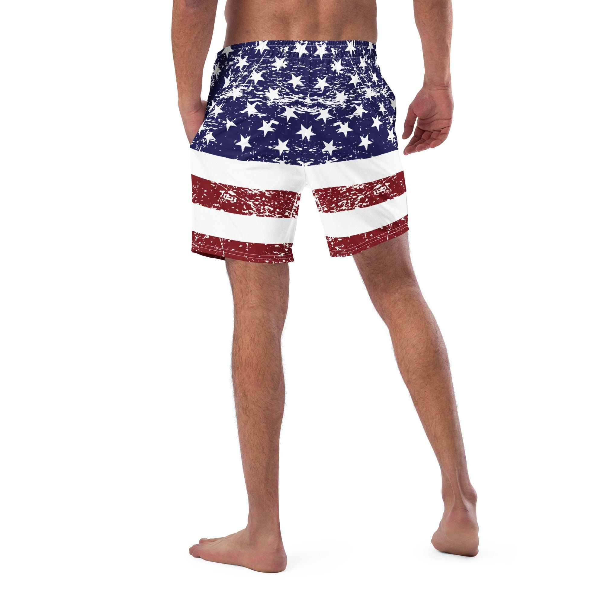 Men's USA Flag Swim Trunks - Etsy