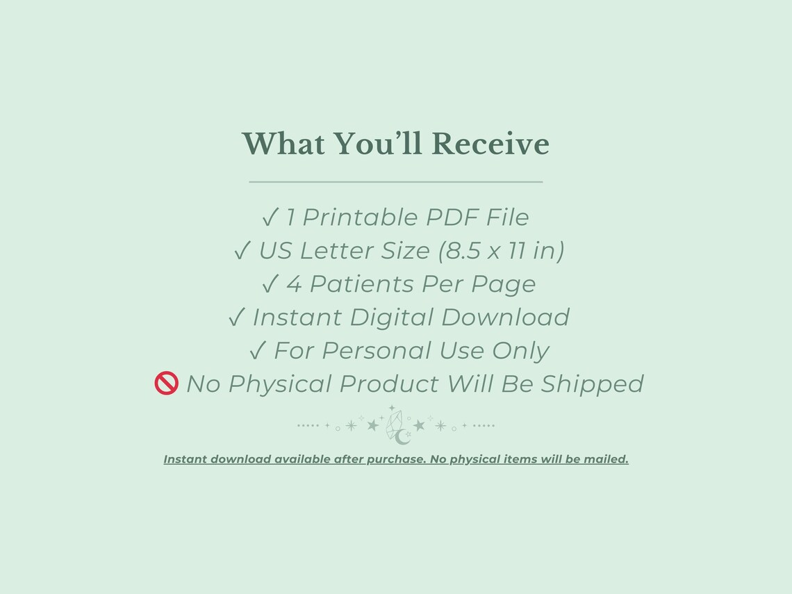 CNA PCT Report Sheet: 8 Patient Shift Organizer (printable PDF) - Etsy