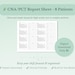 CNA PCT Report Sheet: 8 Patient Shift Organizer (printable PDF) - Etsy