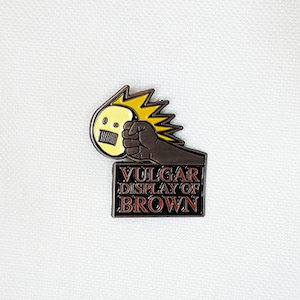 Ween X Pantera Enamel Pin vulgar Display of Brown - Etsy