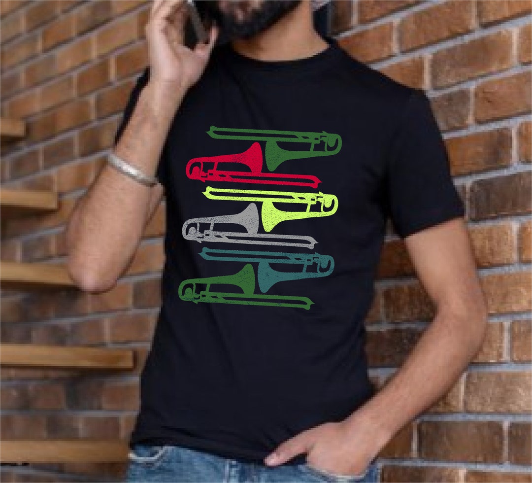 Trombone Tshirts for Musicians or a Good Gift, Unisex, Gildan - Etsy