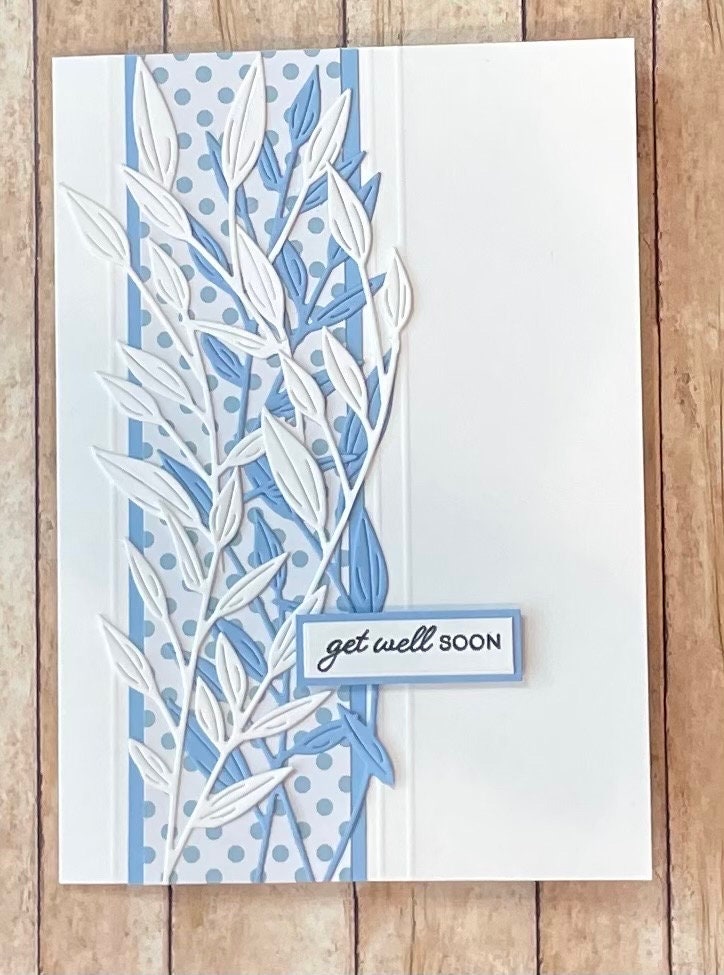 Handmade Get Well Card With Decorated Envelope, Get Well Card, Get Well ...