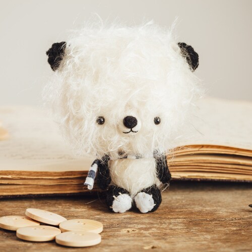 Panda Bear Softie Toy / Stuffed Animal Bear Made to Order - Etsy