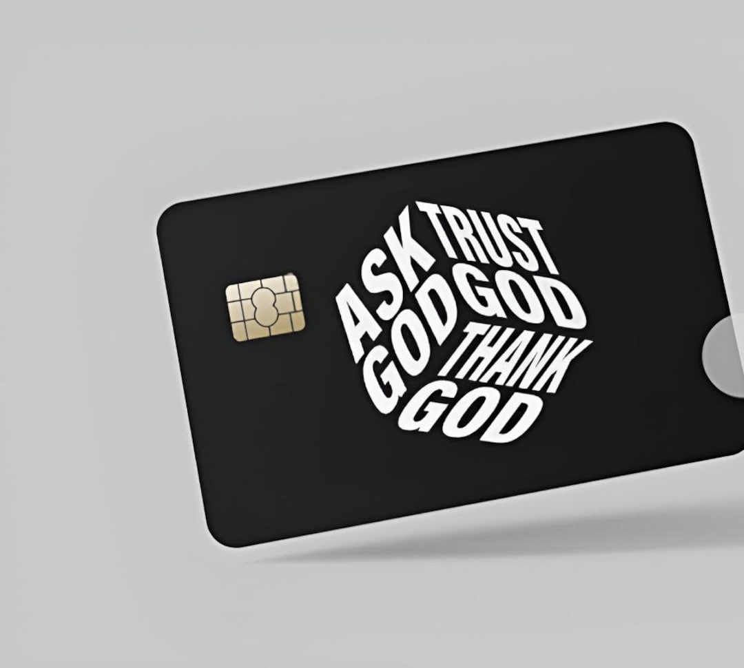 Jesus Sticker Card Skin Salvation Bank Card Skin Christianity Debit ...