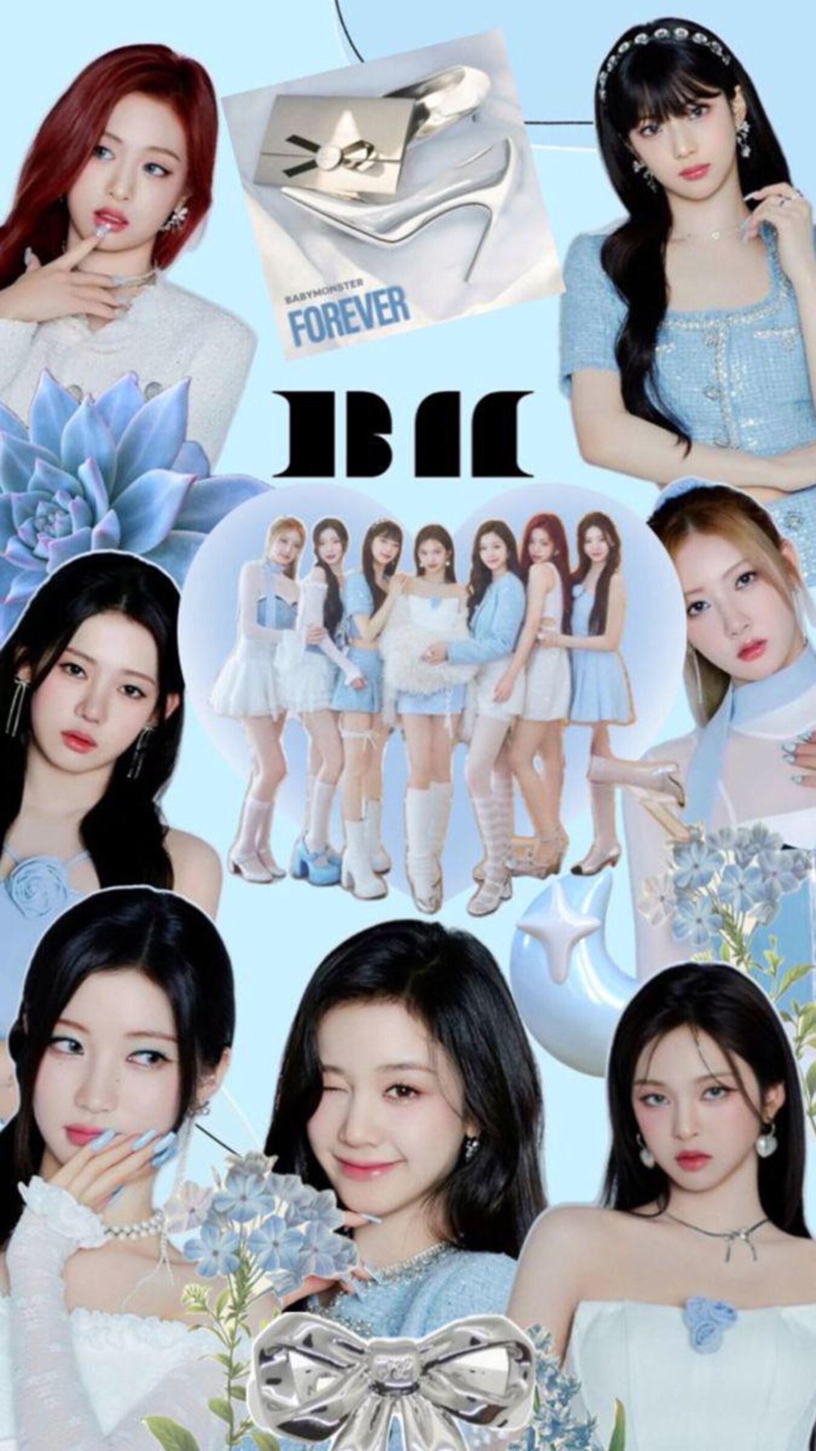 Baby Monster K-pop Music 2025 Schedule Poster 18in X 24in K-pop Poster ...