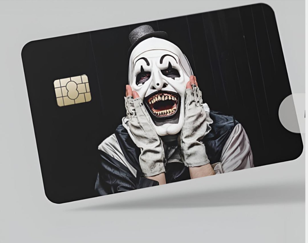 Art the Clown Credit Card Sticker Skin Terrorizer 3 Sticker Skin - Etsy