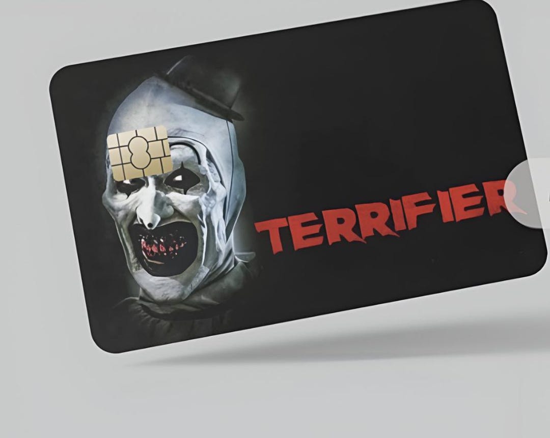 Art the Clown Credit Card Sticker Skin Terrorizer 3 Sticker Skin - Etsy