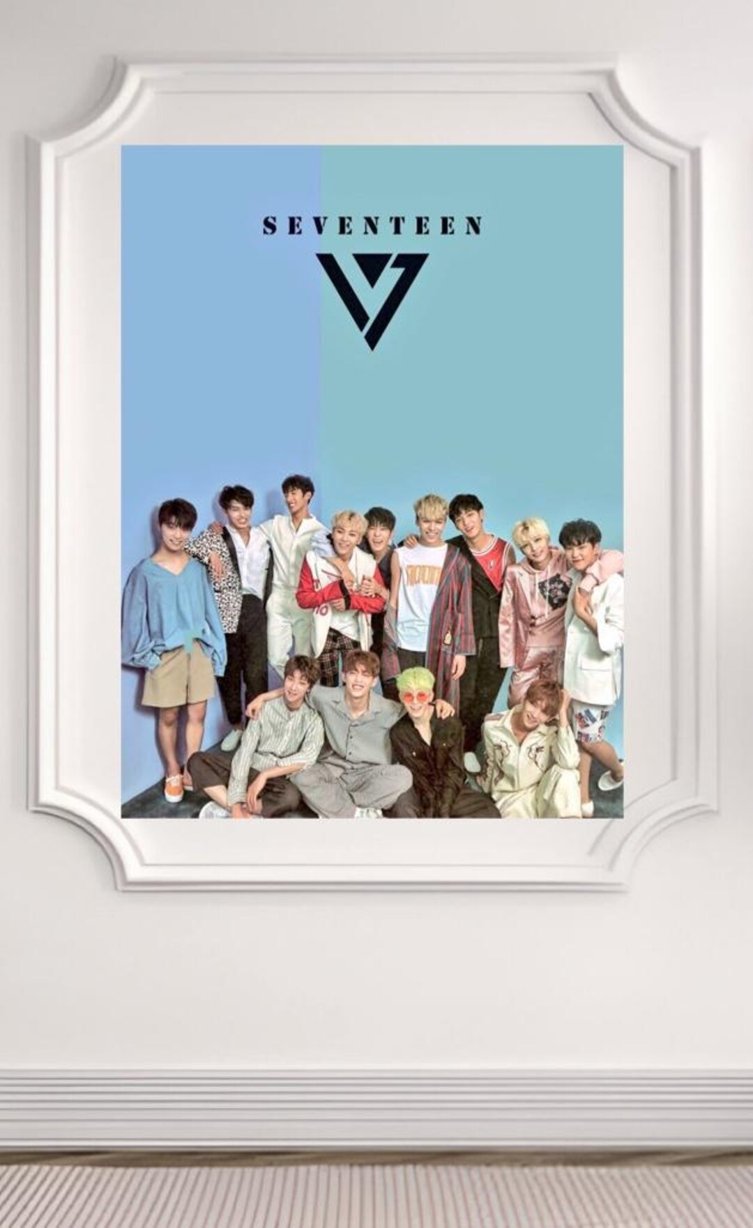 SEVENTEEN K-pop Music Poster 18in X 24in K-pop Poster Gift Ideas ...