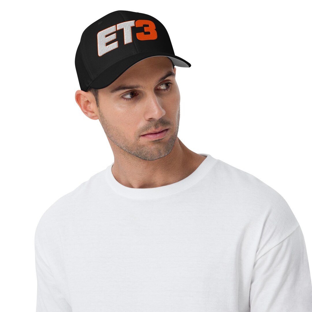 ET3 Eli Tomac KTM Orange Supercross SMX Motocross Structured Twill Cap ...
