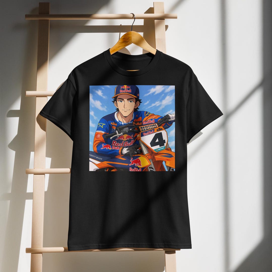Chase Sexton Supercross Motocross Anime Cartoon KTM Shirt - Etsy