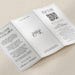 Modern Triangle Wedding Menu & Table Number – Editable Canva 3-in-1 ...