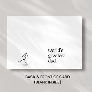 Printable Father's Day Greeting Card Instant Download 5x7 and 4x6 ...