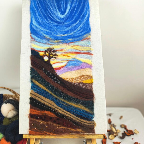 Wool Painting - Etsy