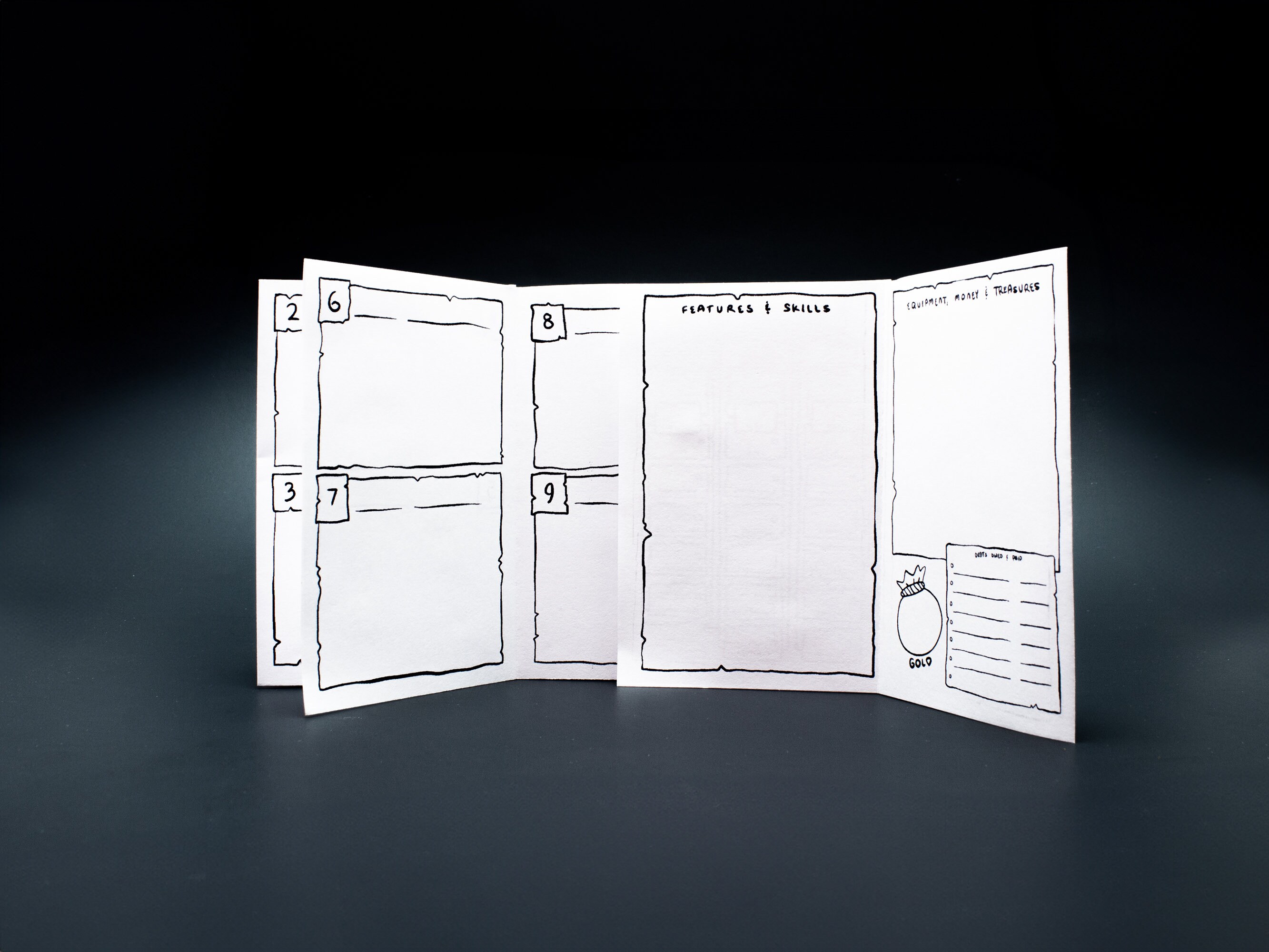 The Pocket Campaign Journal Printout (w/spell Book) - Dnd 5e Mini ...