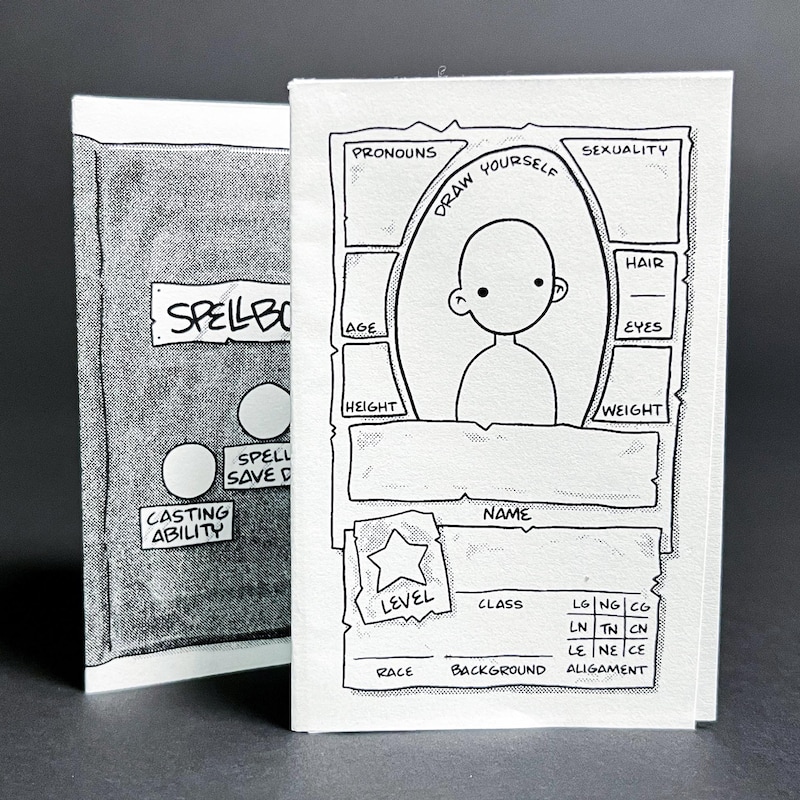 Character Sheet 1 Page - Etsy UK