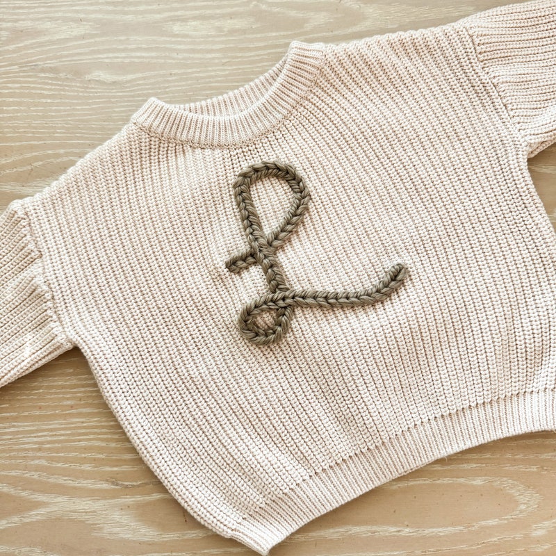 Embroidered Sweater - Etsy