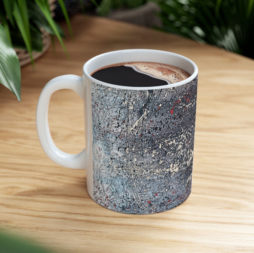 Art Palette Coffee Mug, Abstract Art Coffee Mug, Gift for Artist, Gift ...