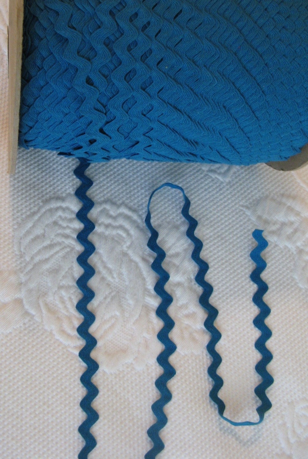 Vintage Cotton Ric Rac Cadet Blue 5 Yards 6.00 Dollars - Etsy
