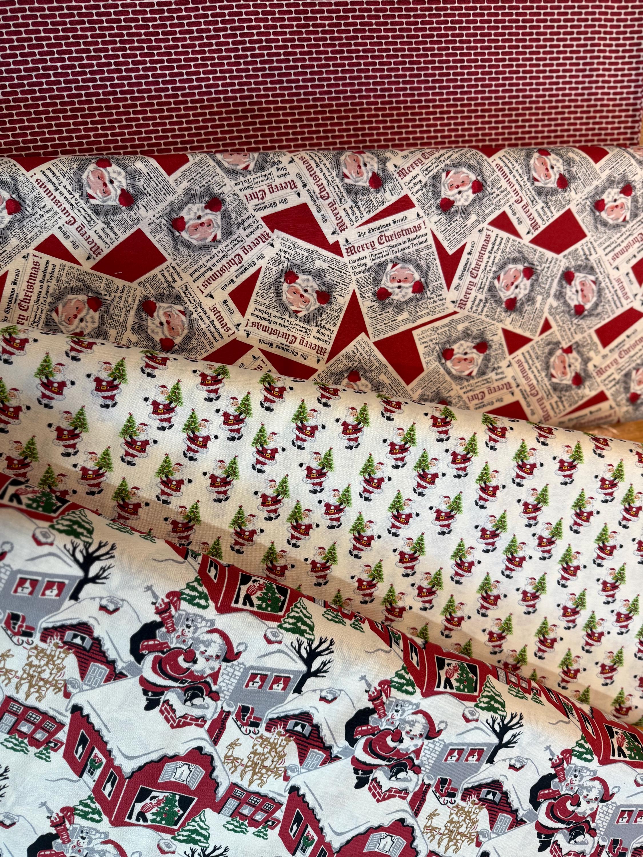 Santa's Coming to Town - From Henry Glass - by Stacy West - 4 Piece ...