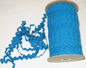 Vintage Cotton Ric Rac Cadet Blue 5 Yards 6.00 Dollars | Etsy