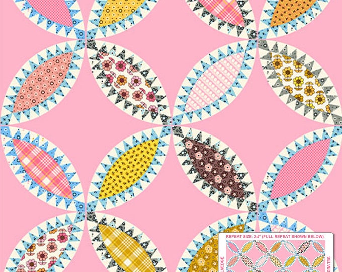 Bonny Tobacco Leaf Cheater Cloth - by Denyse Schmidt - for Windham ...