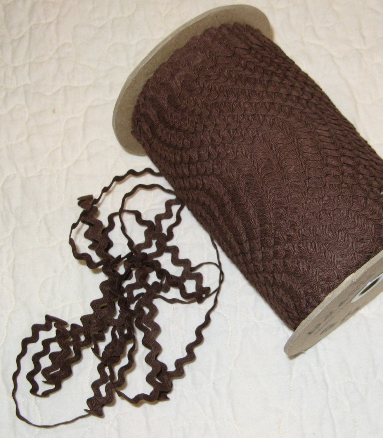 Vintage Cotton Ric Rac Brown 5 Yards 6.00 Dollars - Etsy