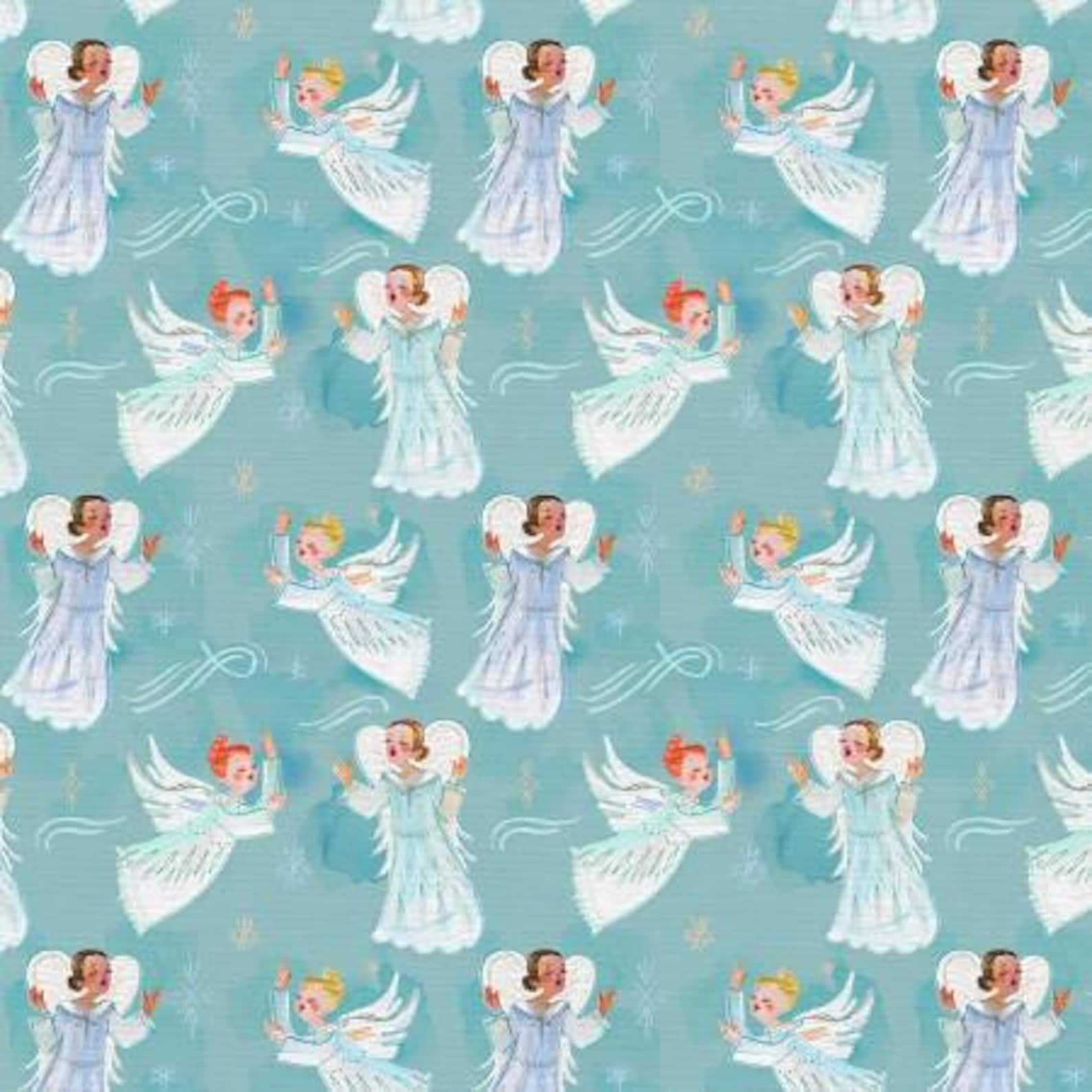 Christmas Peace Vintage Angels From Paintbrush Studio - Etsy