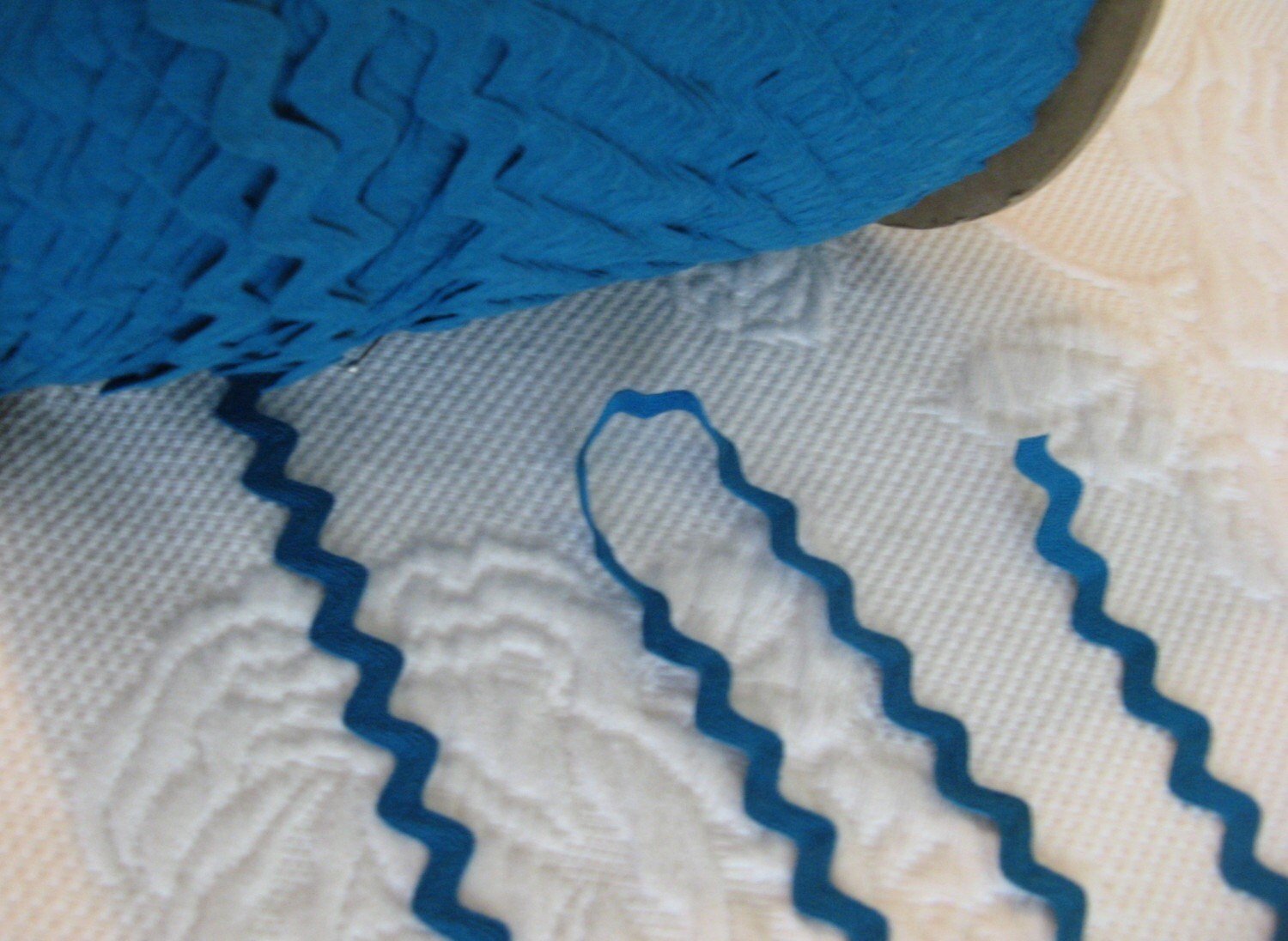 Vintage Cotton Ric Rac Cadet Blue 5 Yards 6.00 Dollars - Etsy