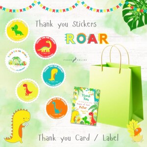 Dinosaur Party Bundle - Digital Download & Editable - Etsy
