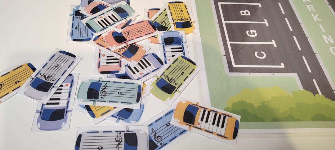 Fast & Furious Music Theory Game – Car Park Note Sorting - Flashcards ...
