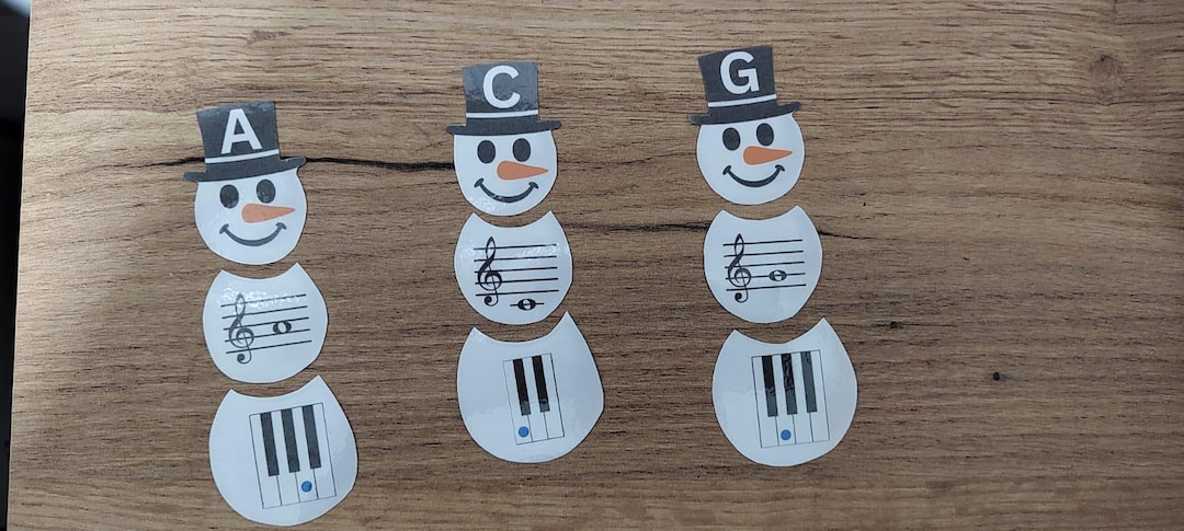 Build a Snowman - Music Theory - Note Revision Game - Flashcards ...
