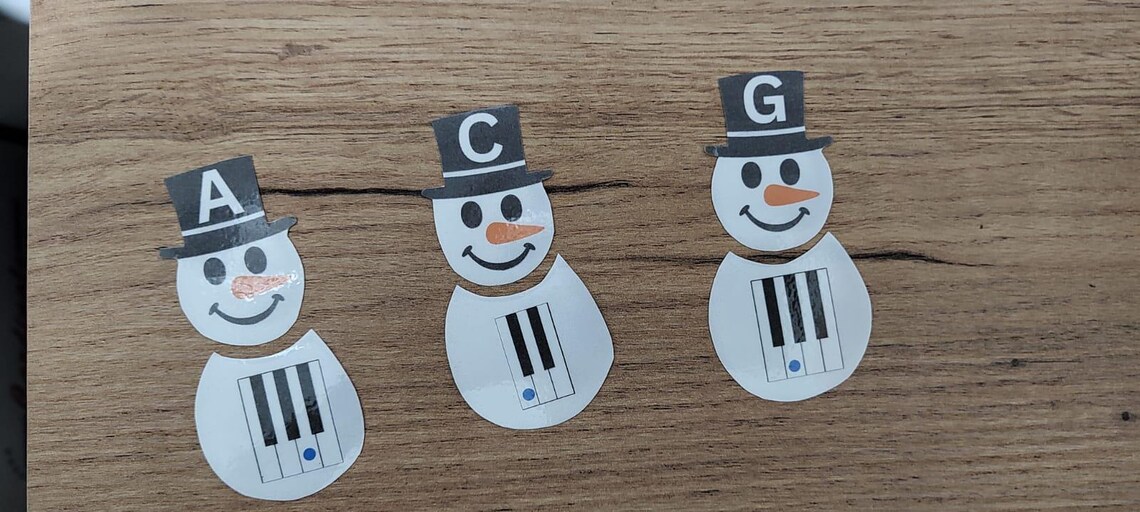 Build a Snowman - Music Theory - Note Revision Game - Flashcards ...