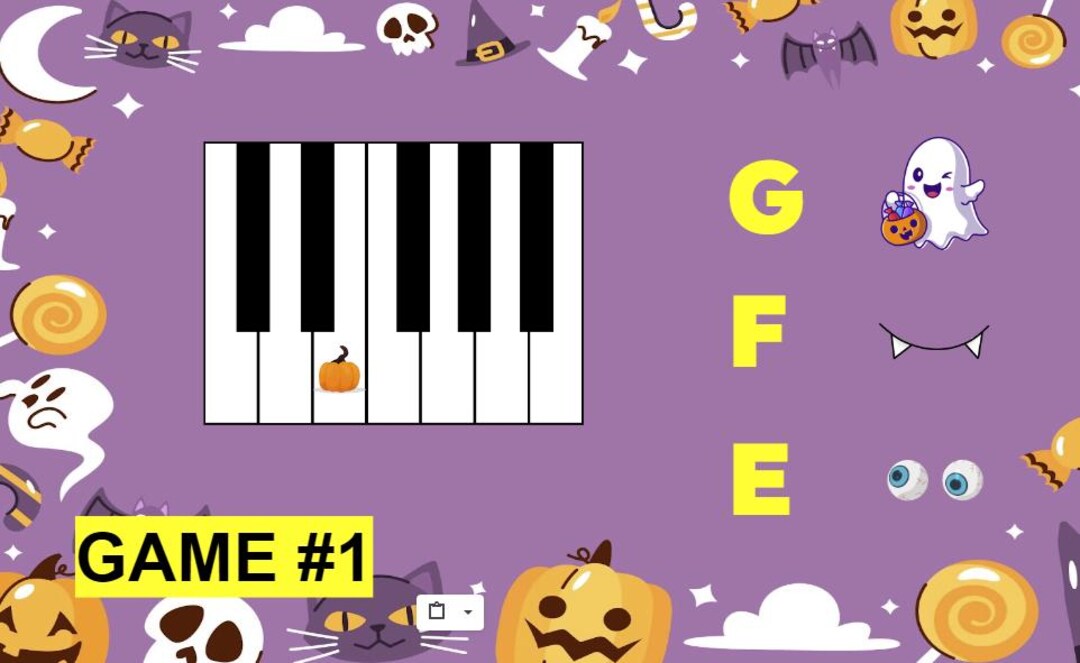 Music Theory Halloween Game Bundle - Online Lessons - In- Person ...