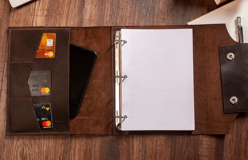 Custom Binder 3 Ring, A5 Ring Binder, A6 Ring Binder, A4 Ring Notebook ...