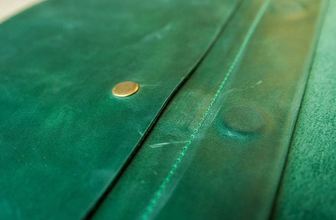 Engraved Leather Folder, Leather Document Holder, Custom Document ...