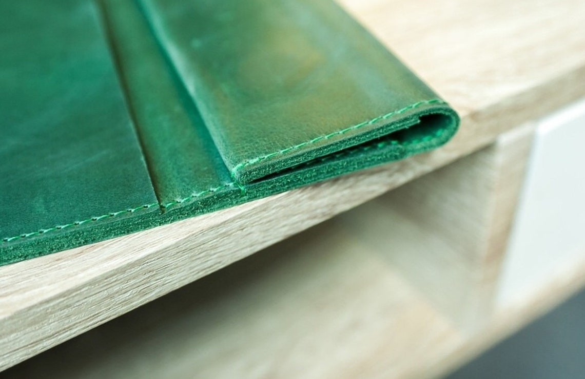 Engraved Leather Folder, Leather Document Holder, Custom Document ...