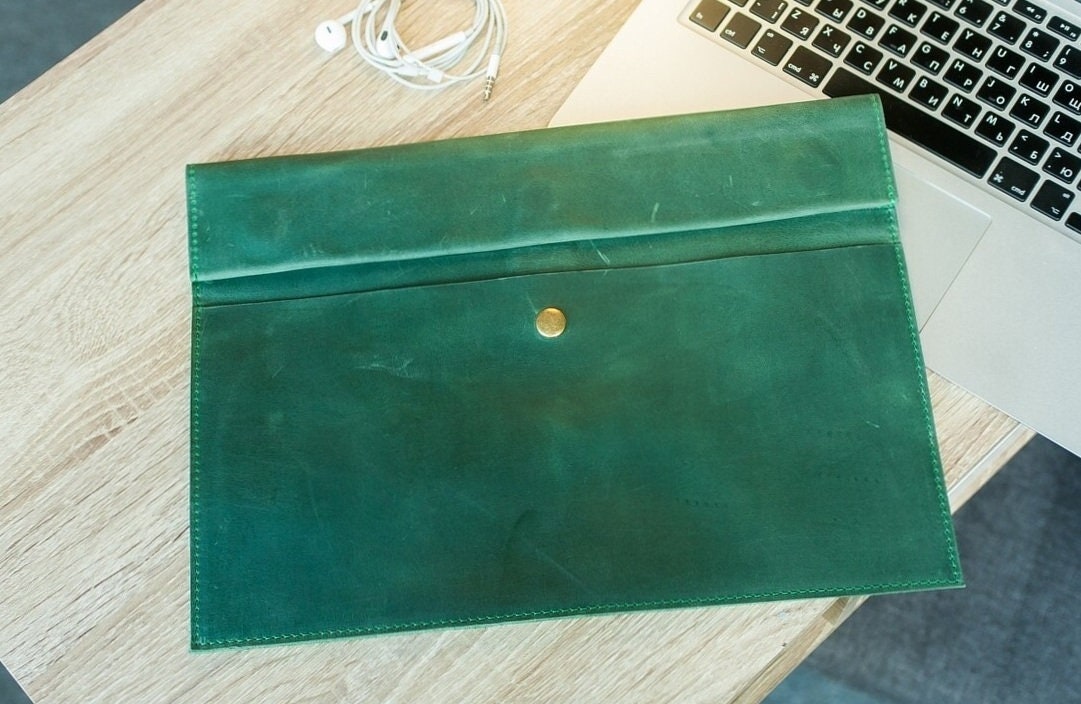 Engraved Leather Folder, Leather Document Holder, Custom Document ...