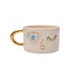 Handmade Winking Face Ceramic Mug With Gold-plated Handle - Etsy