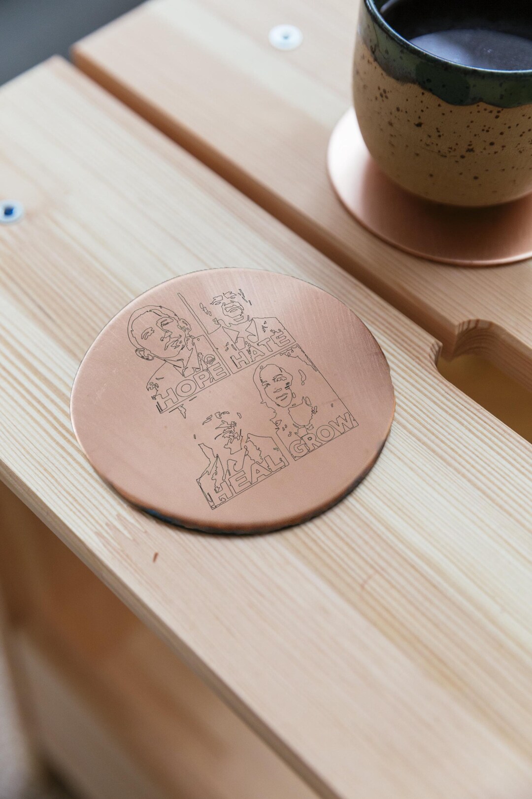 Kamala Harris hope, Hate, Heal, Grow 2024 Election Watch Party Solid ...