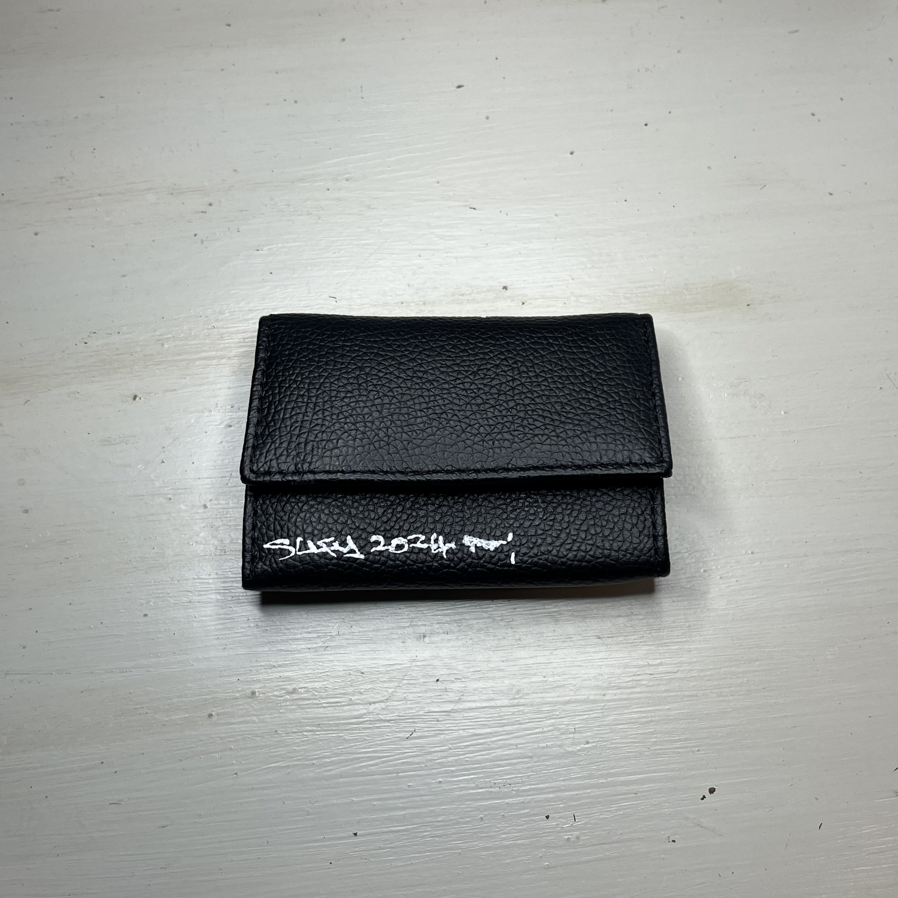 Hand-drawn Artisanal Wallet | Graffiti Street Art Abstract Art Handmade ...