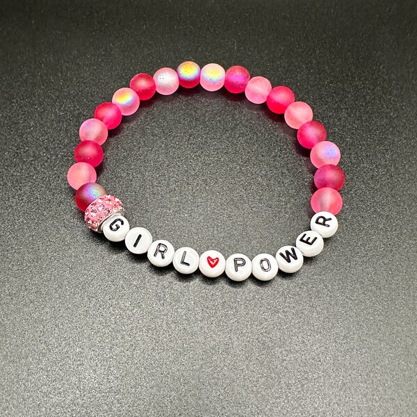Girl Power Bracelet - Etsy
