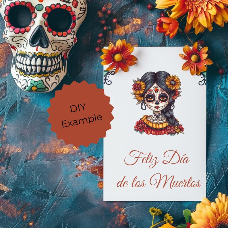Watercolor Catrina Clipart, Dia De Los Muertos Clipart, Day of the Dead ...